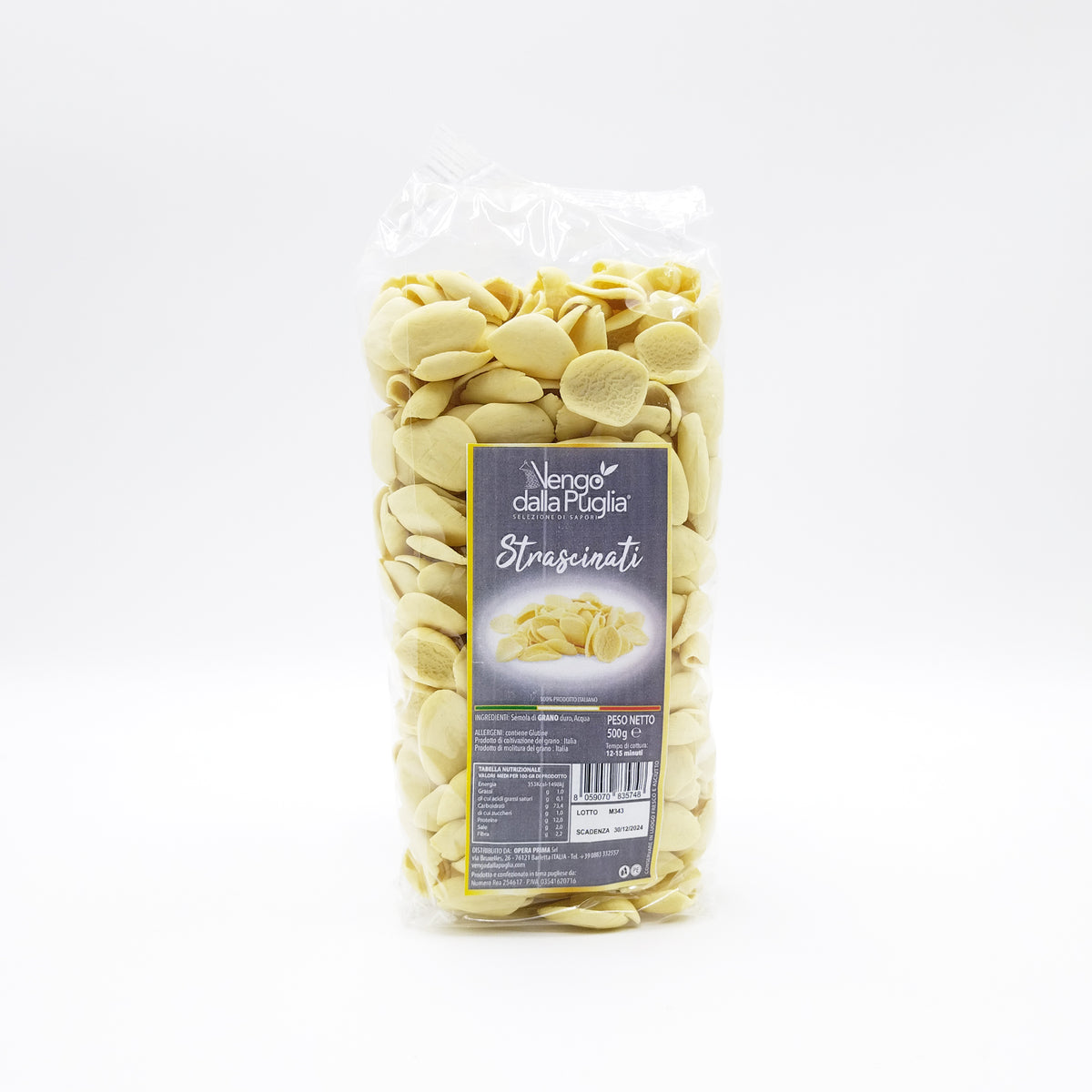 Strascinati - Pasta di Semola di Grano Duro 500gr – Vengodallapuglia